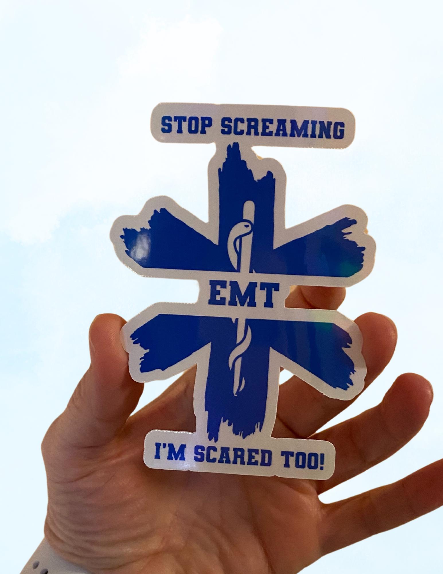 Paramedic Sticker, EMT Sticker, Waterproof Sticker, Laptop Sticker ...