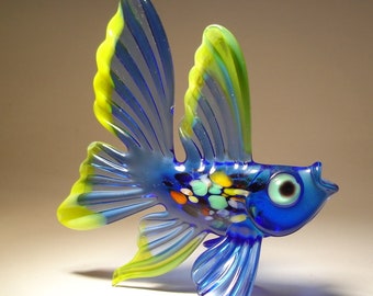 Blown glass fish | Etsy