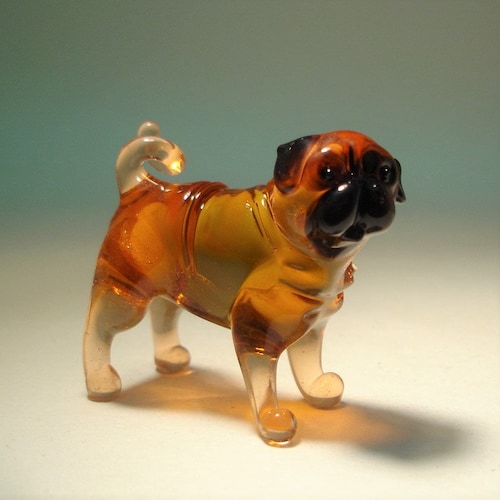 Handmade Blown Glass Dog Black Lab Labrador Retriever Figurine - Etsy