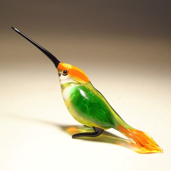 Glass Hummingbird - Etsy
