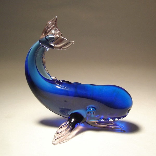 Glass Whale - Etsy