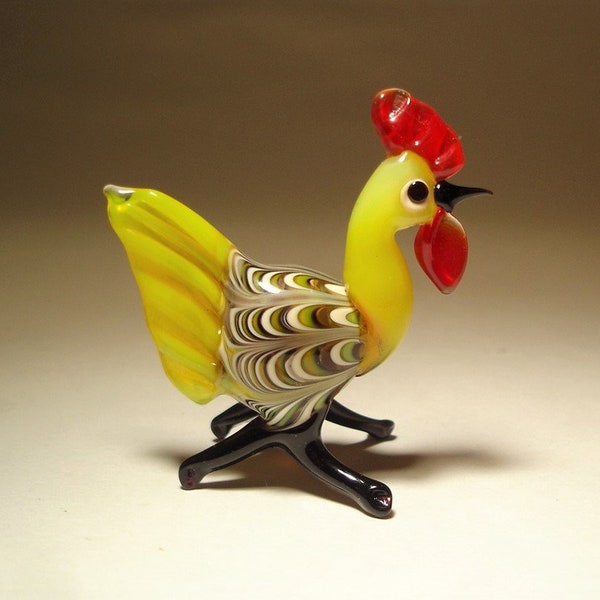 Uranium Glass Chicken - Etsy