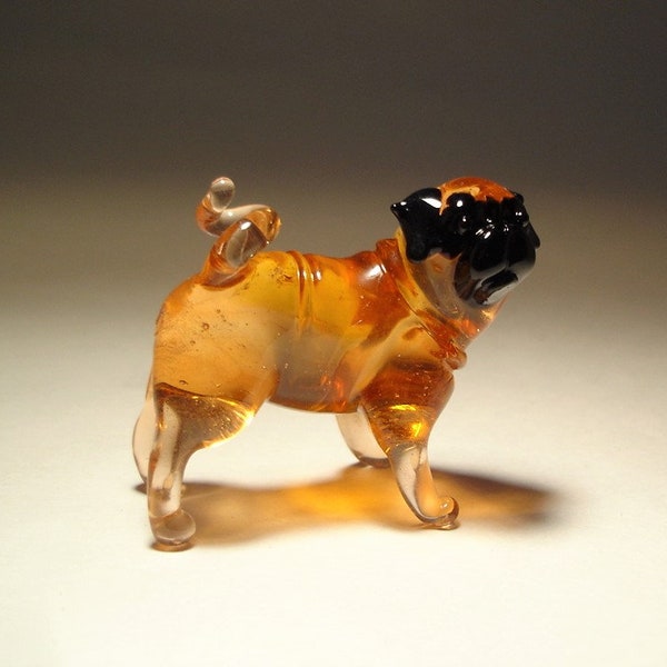Glass Pug - Etsy