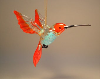 Glass Hummingbird - Etsy