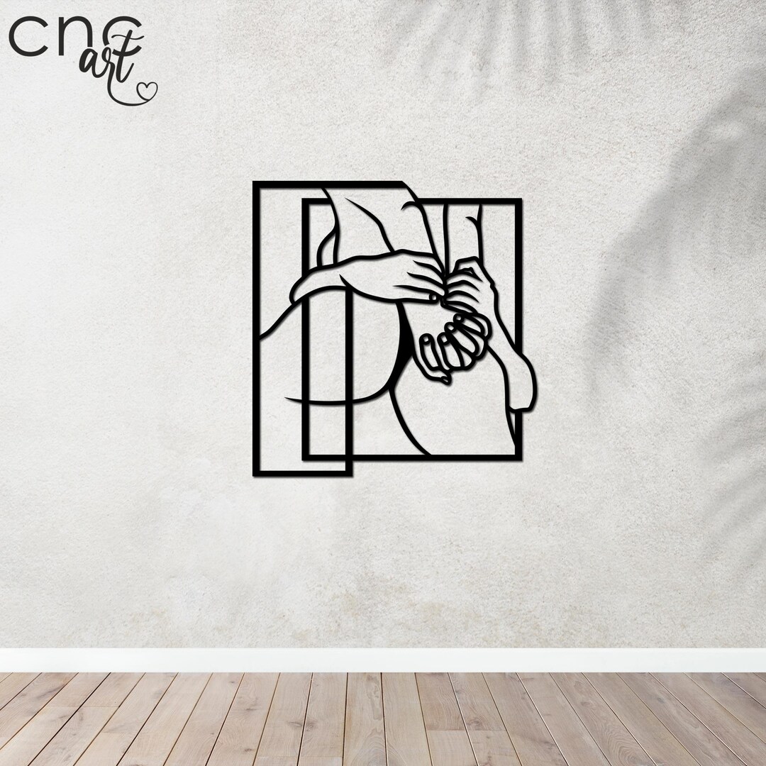 Romantic Couple Silhouette Laser Cut File - Multi-layer Svg, Png, Dxf ...