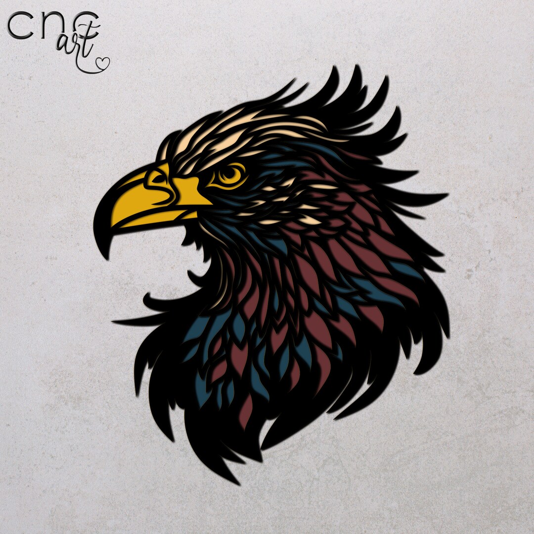 Laser Cut Eagle Wall Art, Eagle Svg File Cnc Route, Eagle Cnc Route ...