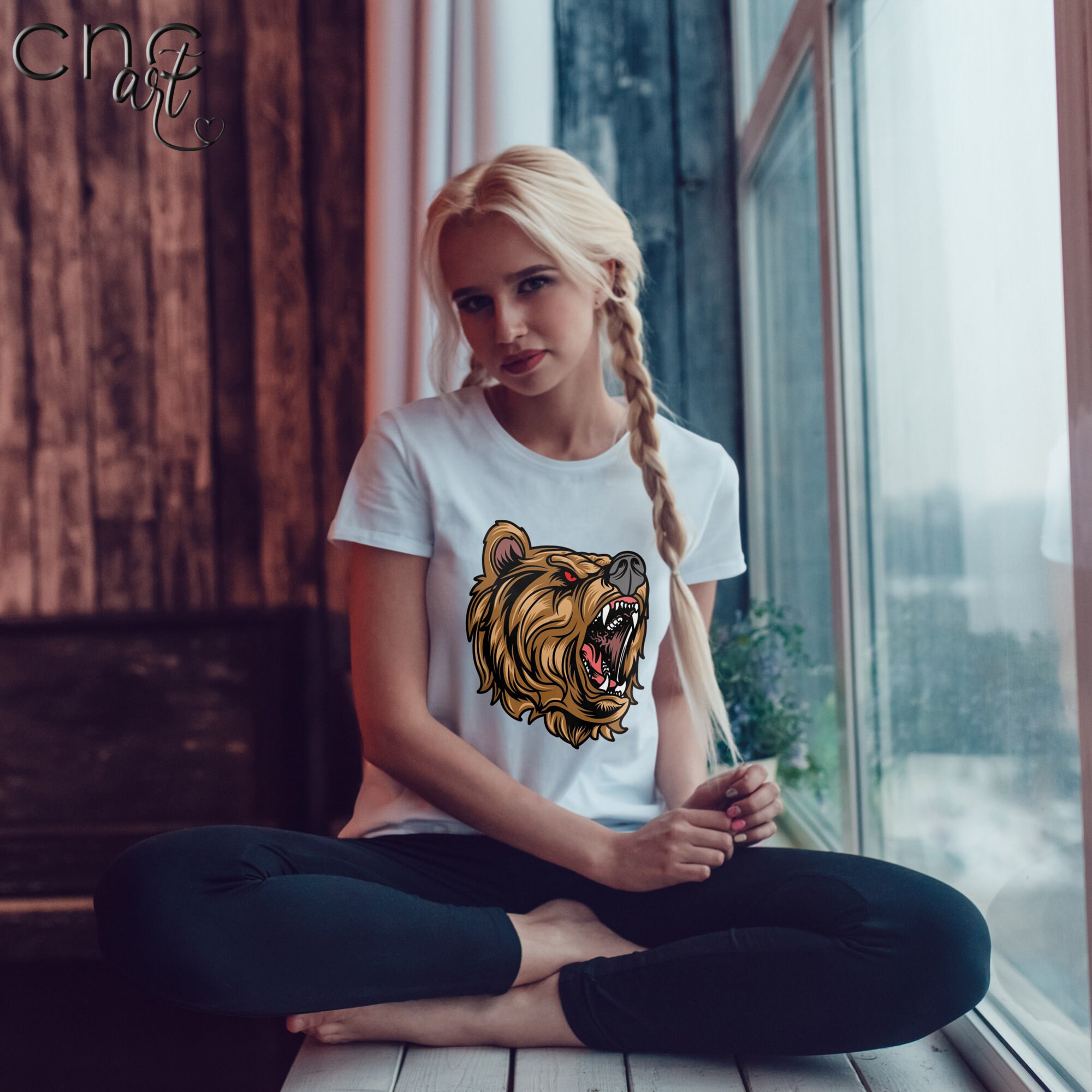 3d Bear Laser Cut File, 3d Bear Wall Art Svg, Multilayer Laser Bear ...