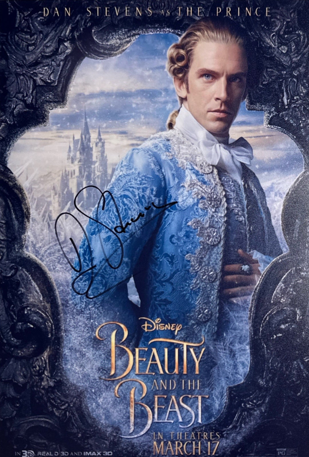 Autograph COA Beauty and the Beast Photo - Etsy