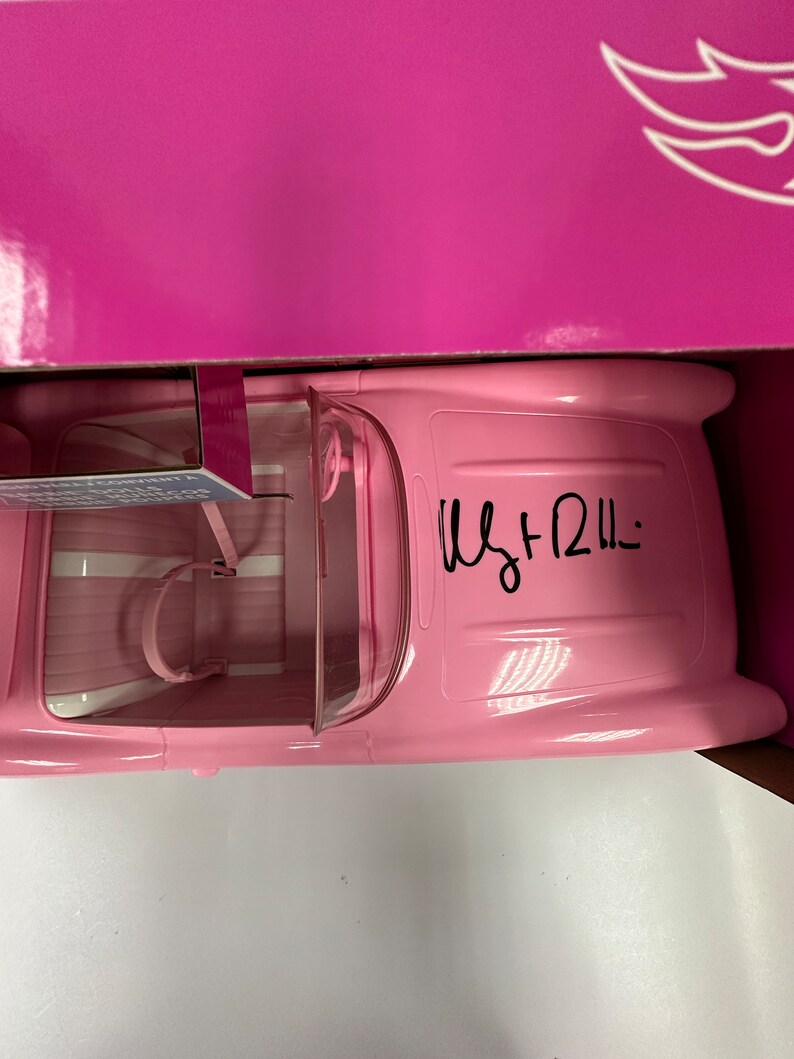 Autograph COA Barbie Toy Margot Robbie - Etsy