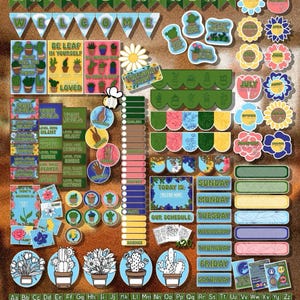 The Bloom Room - Classroom Decor Pack - Etsy