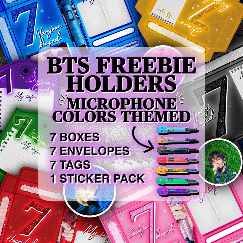 Bts freebies - Etsy México