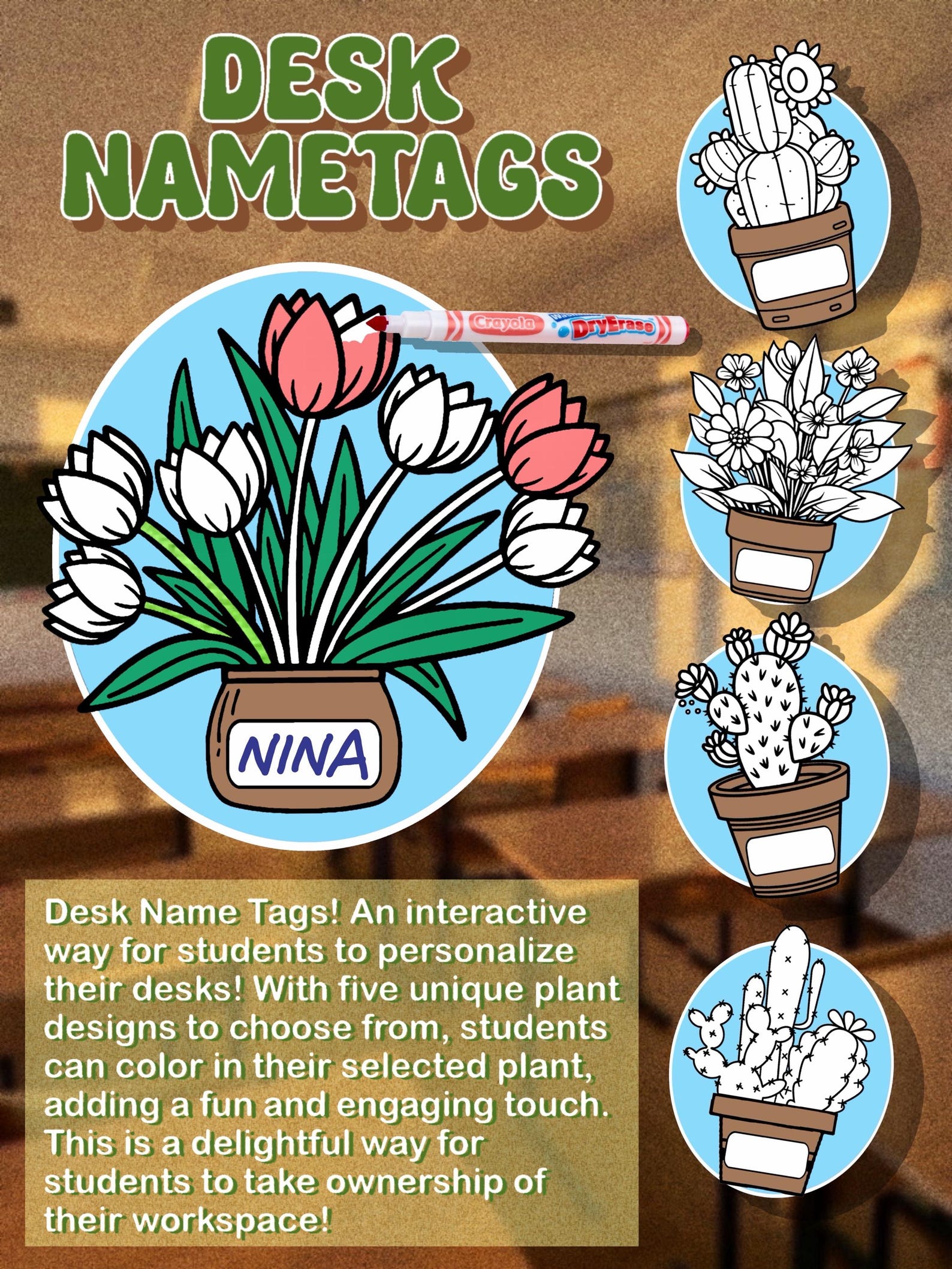 The Bloom Room - Classroom Decor Pack - Etsy