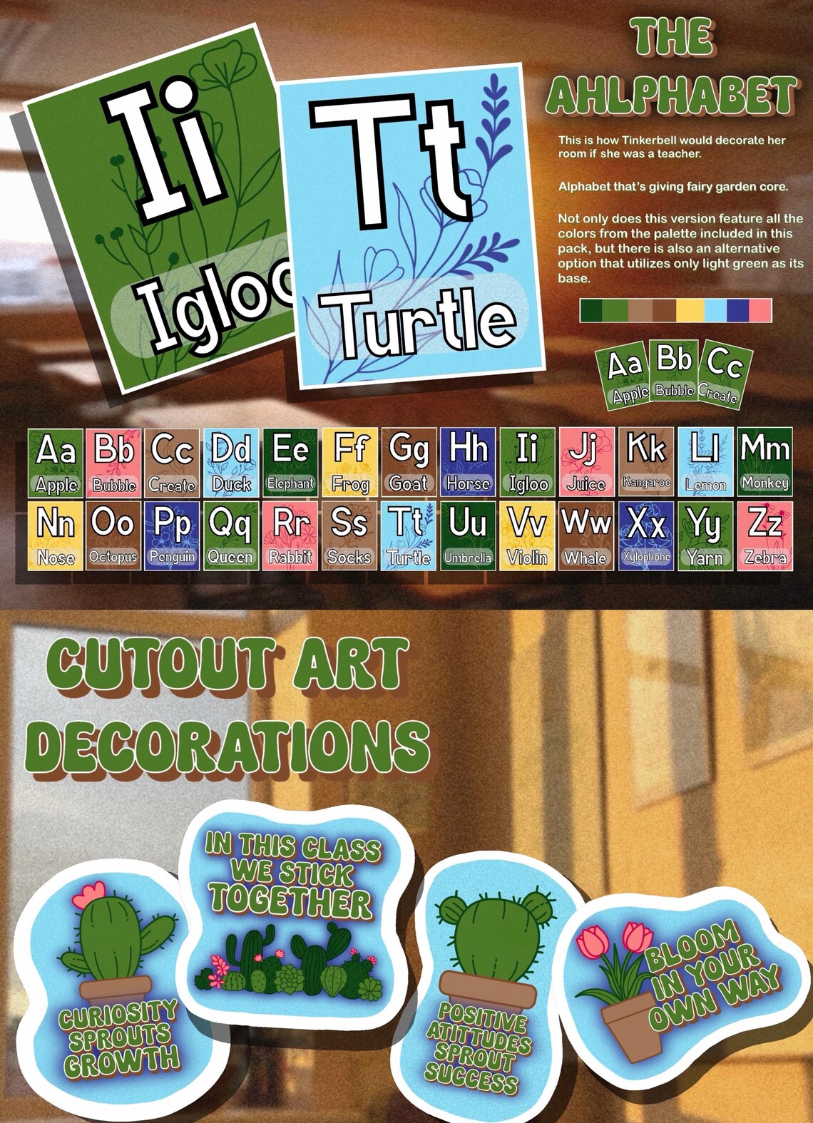 The Bloom Room - Classroom Decor Pack - Etsy