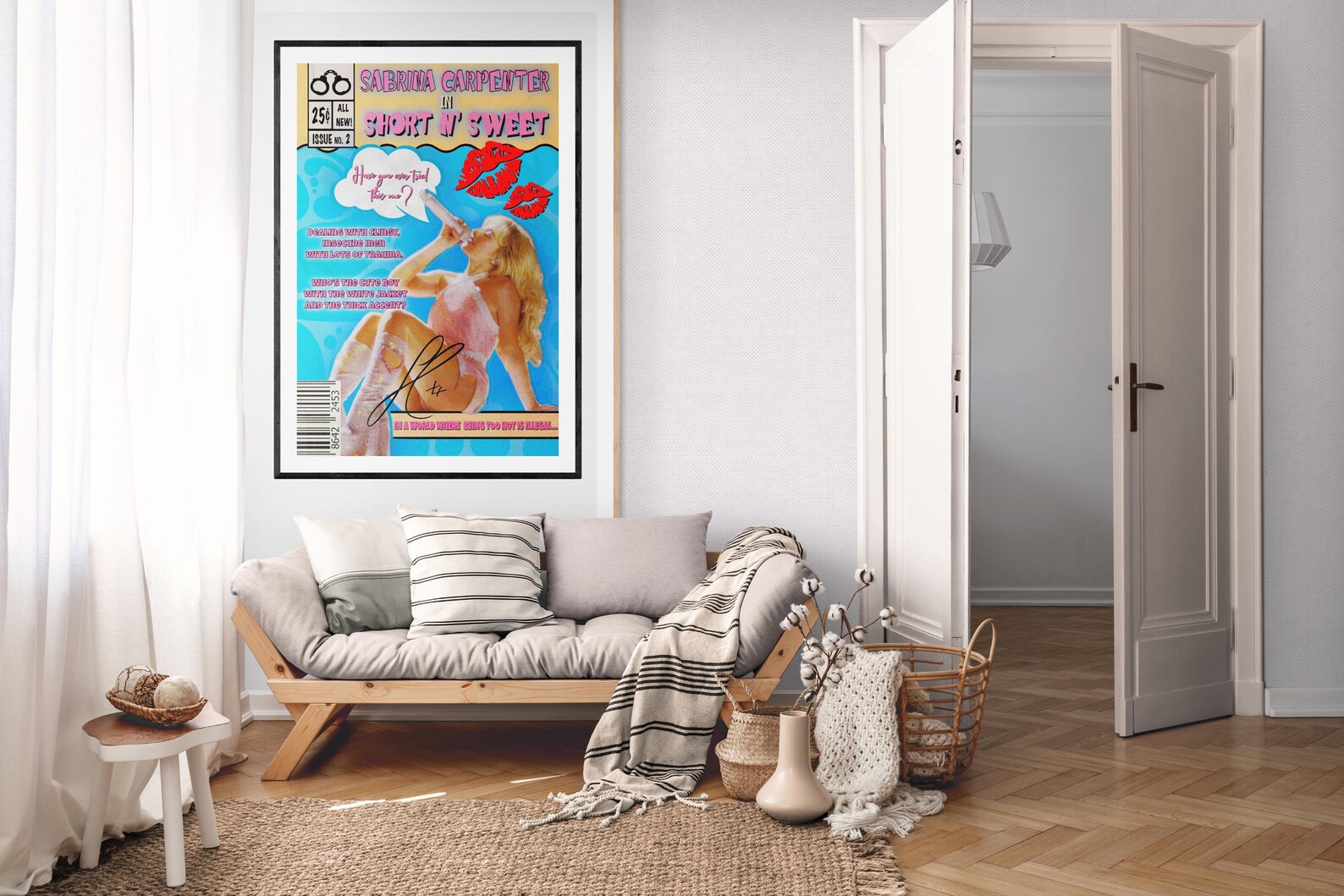 Vintage Vibes: Comic Book Cover Posters [billie Eilish, Reneé Rapp ...