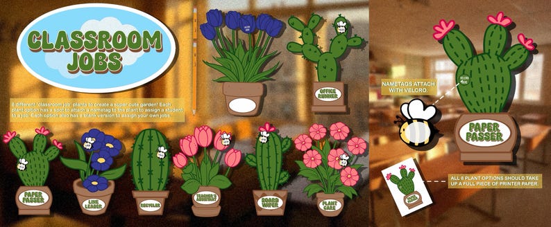 The Bloom Room - Classroom Decor Pack - Etsy