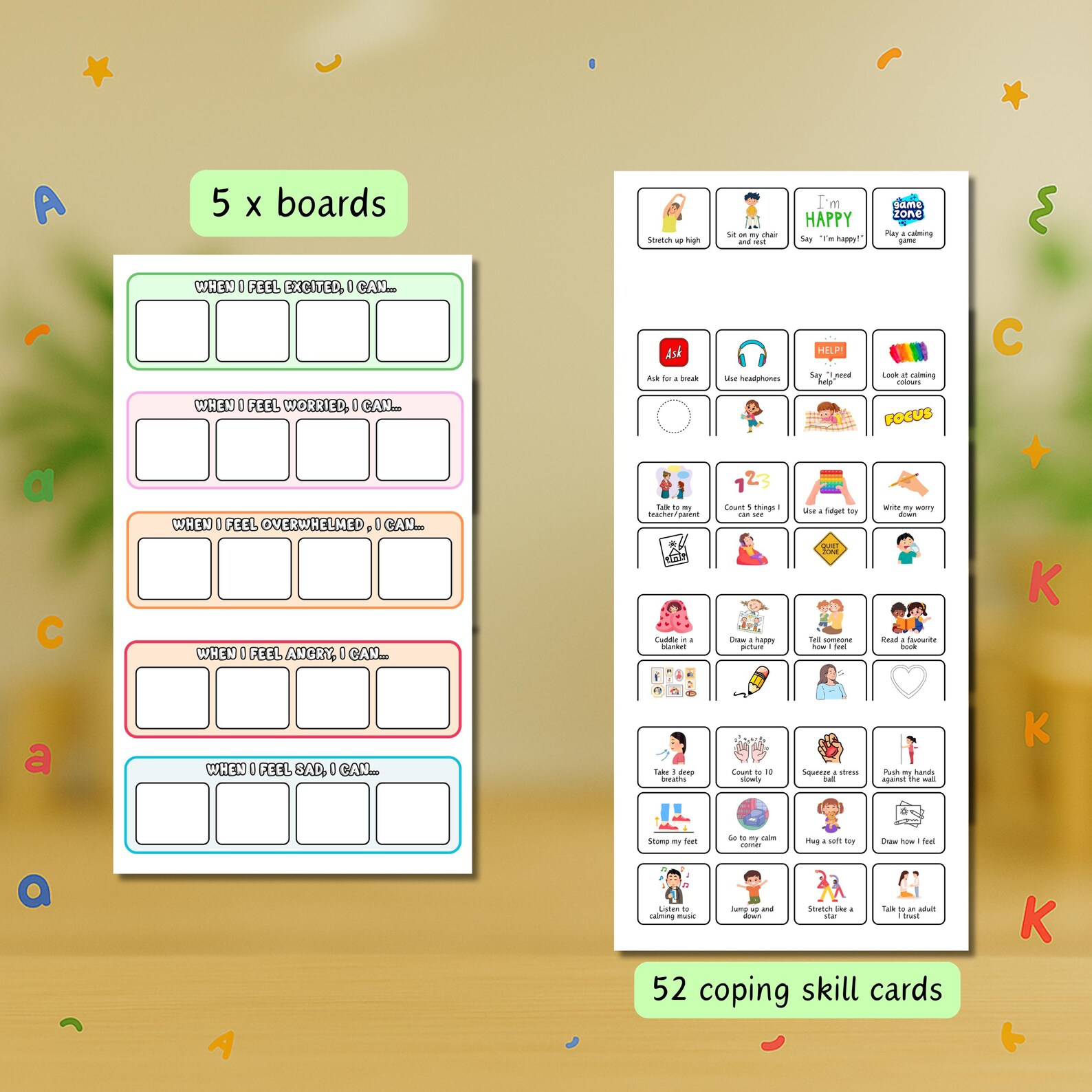 Self Regulation Toolkit for Kids – Emotion Regulation Skills, Calming ...