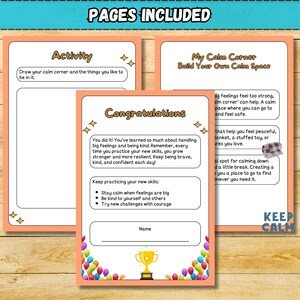 Emotional Resilience Workbook for Kids | Printable SEL Unit Study ...