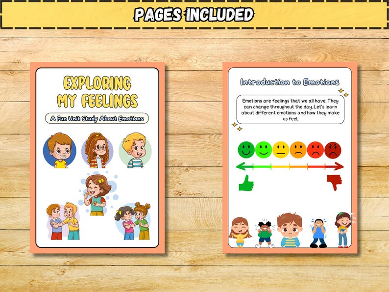 Feelings & Emotions Activity Pack for Preschoolers Fun SEL Worksheets ...