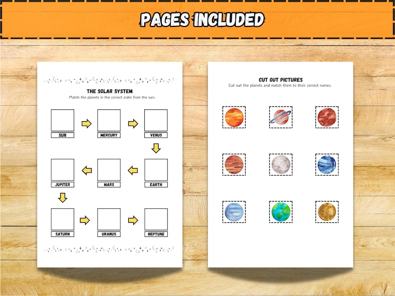 Explore Planets & Space Fun Learning Craft for Kids Engaging Space ...