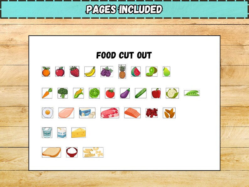 Family Healthy Eating Workbook Build Balanced Meals Food Group Fun - Etsy