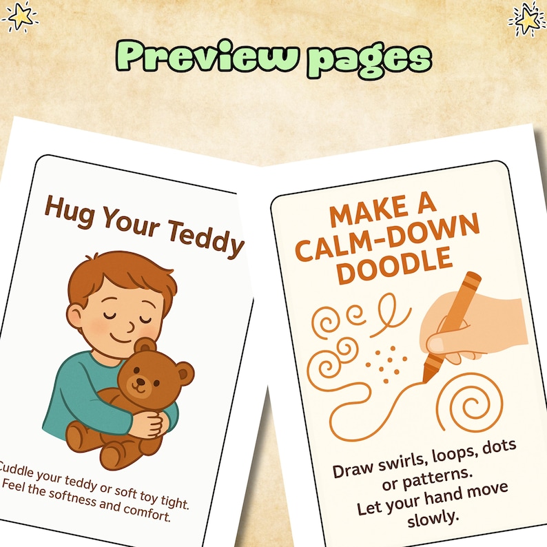 Printable Coping Skills Cards for Kids – Emotional Regulation ...