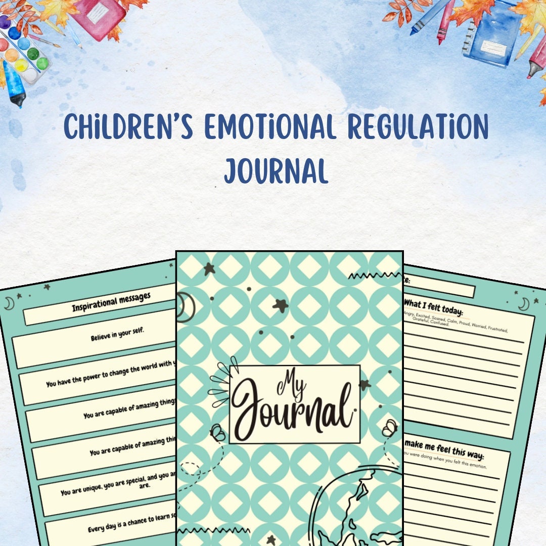 Track Your Child's Emotions With Our Printable Journal Easy-to-use ...