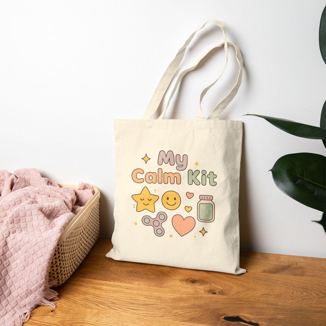 Calm Kit Tote Bag for Kids - SEN Bag | Emotional Regulation Toolkit ...