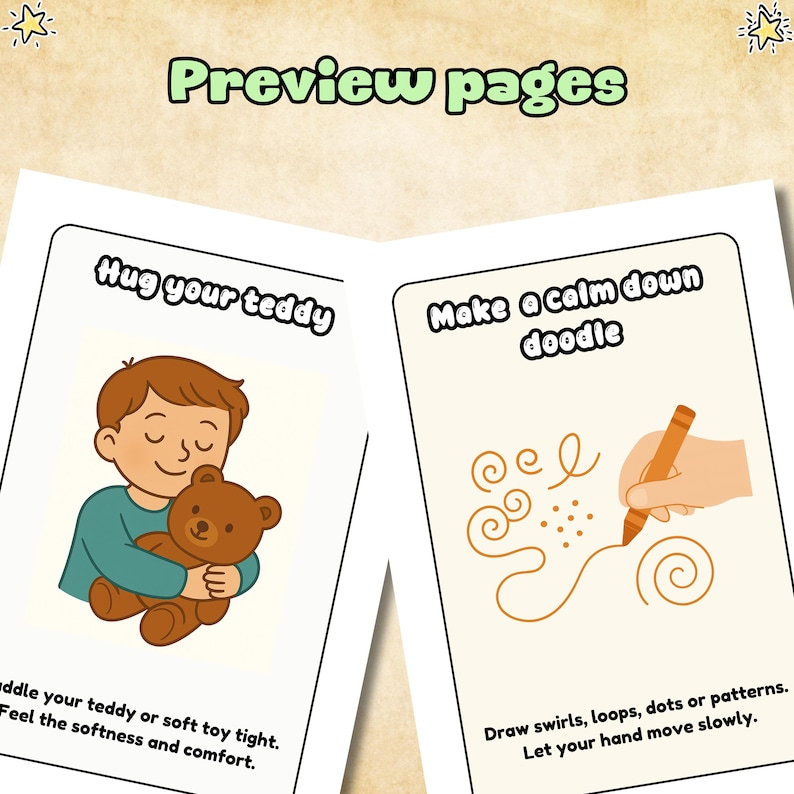 Coping Skills Flashcards for Kids: Emotional Regulation Tools (PDF ...