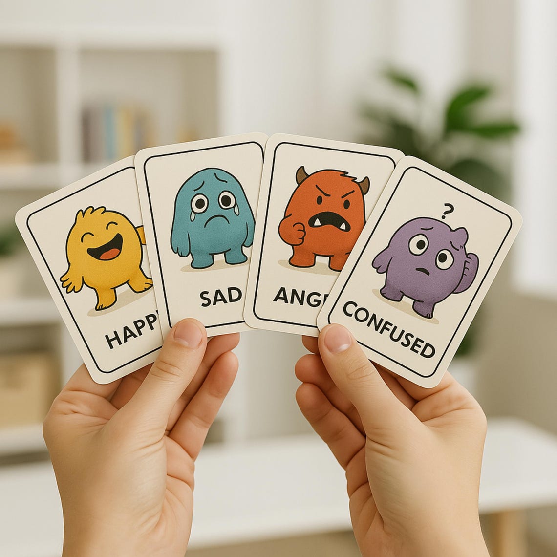 Feelings Flashcards | Emotion Flashcards for Kids | Social Emotional ...