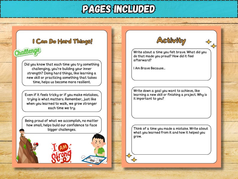 Emotional Regulation Activity Book for Kids Self Regulation Worksheets ...