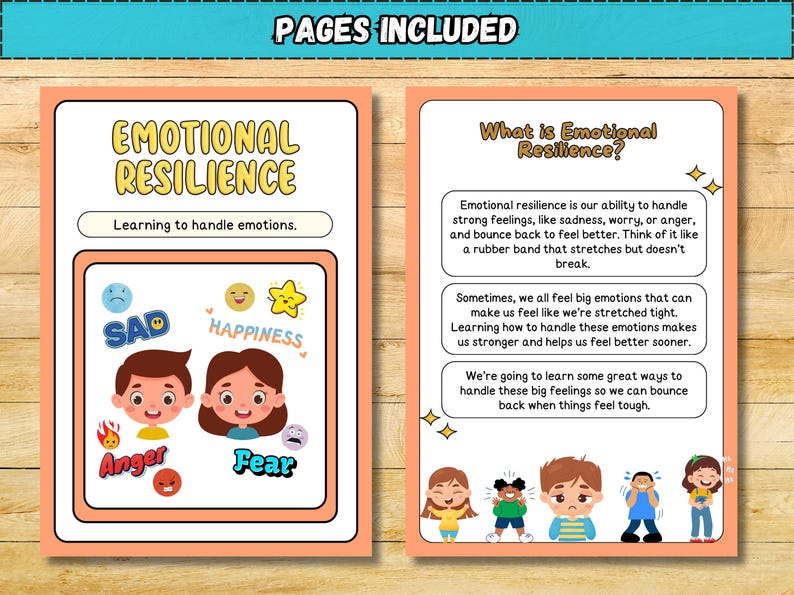 Emotional Regulation Activity Book for Kids Self Regulation Worksheets ...