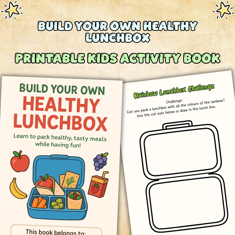 Healthy Eating Activity Pack for Kids | Food Groups, Balanced Meals ...