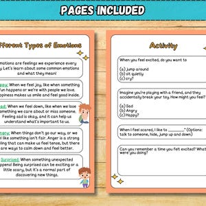 Emotional Resilience Workbook for Kids | Printable SEL Unit Study ...