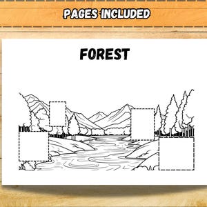 Animal Habitat Sorting Activity: Printable Worksheet for Kids to Learn ...