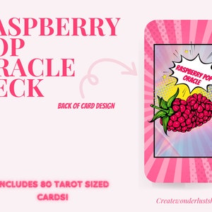 Raspberry Pop Oracle Deck | Twin Flame | Soulmate | Love Readings ...