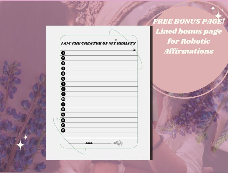 Manifestation Printable Vision Boards | Printable Prompts ...