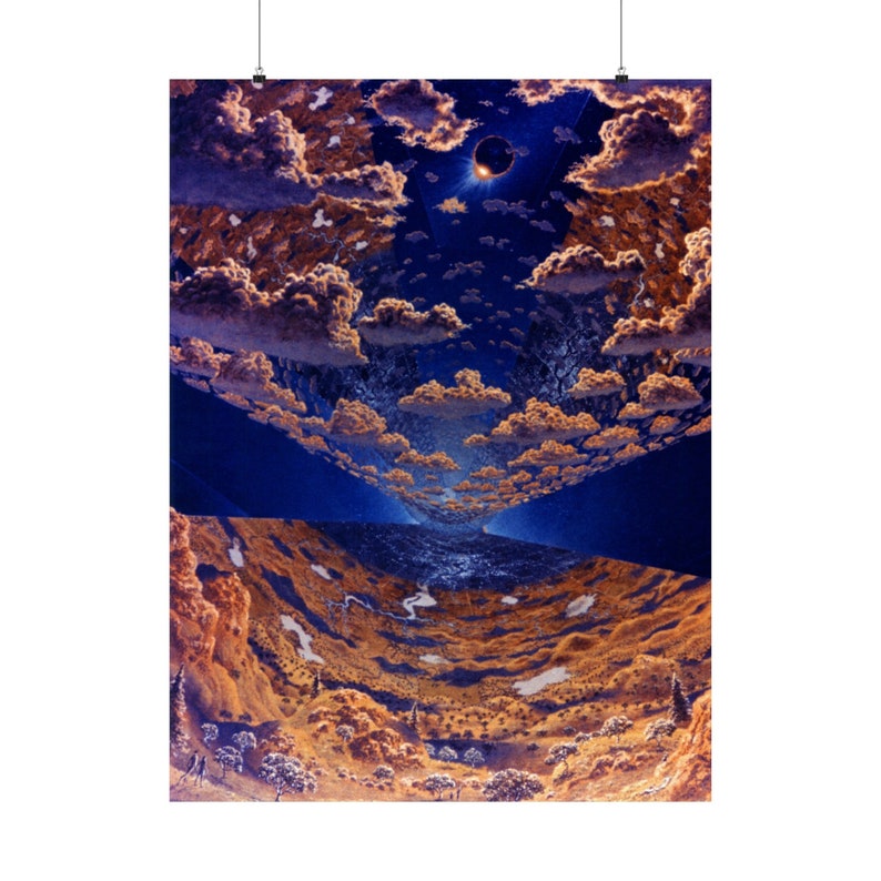 Space Colony, Don Davis, 1970s NASA Future Retrofuturism Science Sci-fi ...