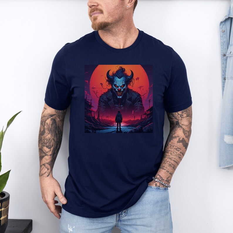 Clowncore T Shirt Creepy Clown Dark Clowncore Shirt Halloween T Shirts ...