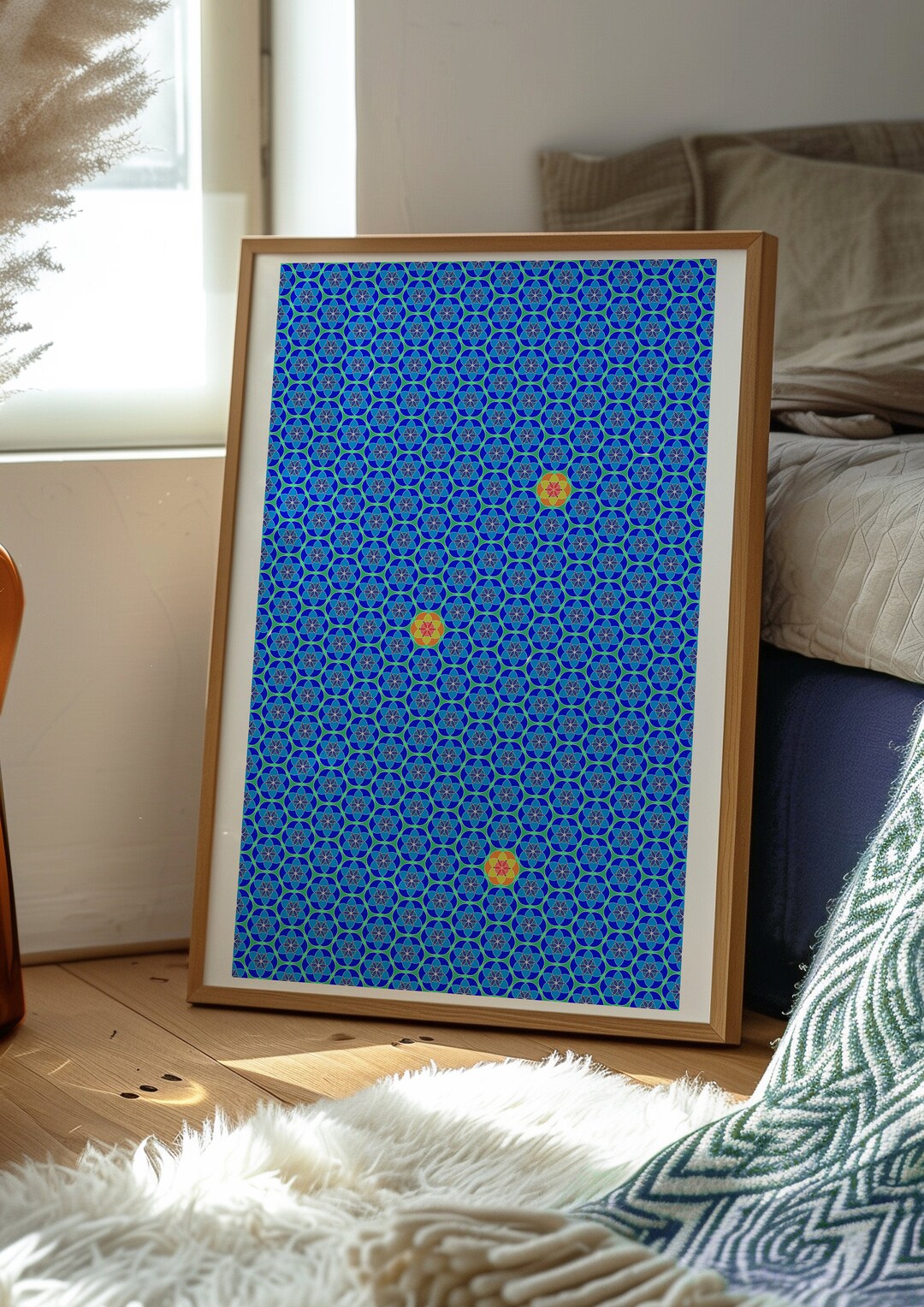 PATTERN #7 (giclée Fine Art Print) Geometric Design (5x7 8x10 11x14 ...
