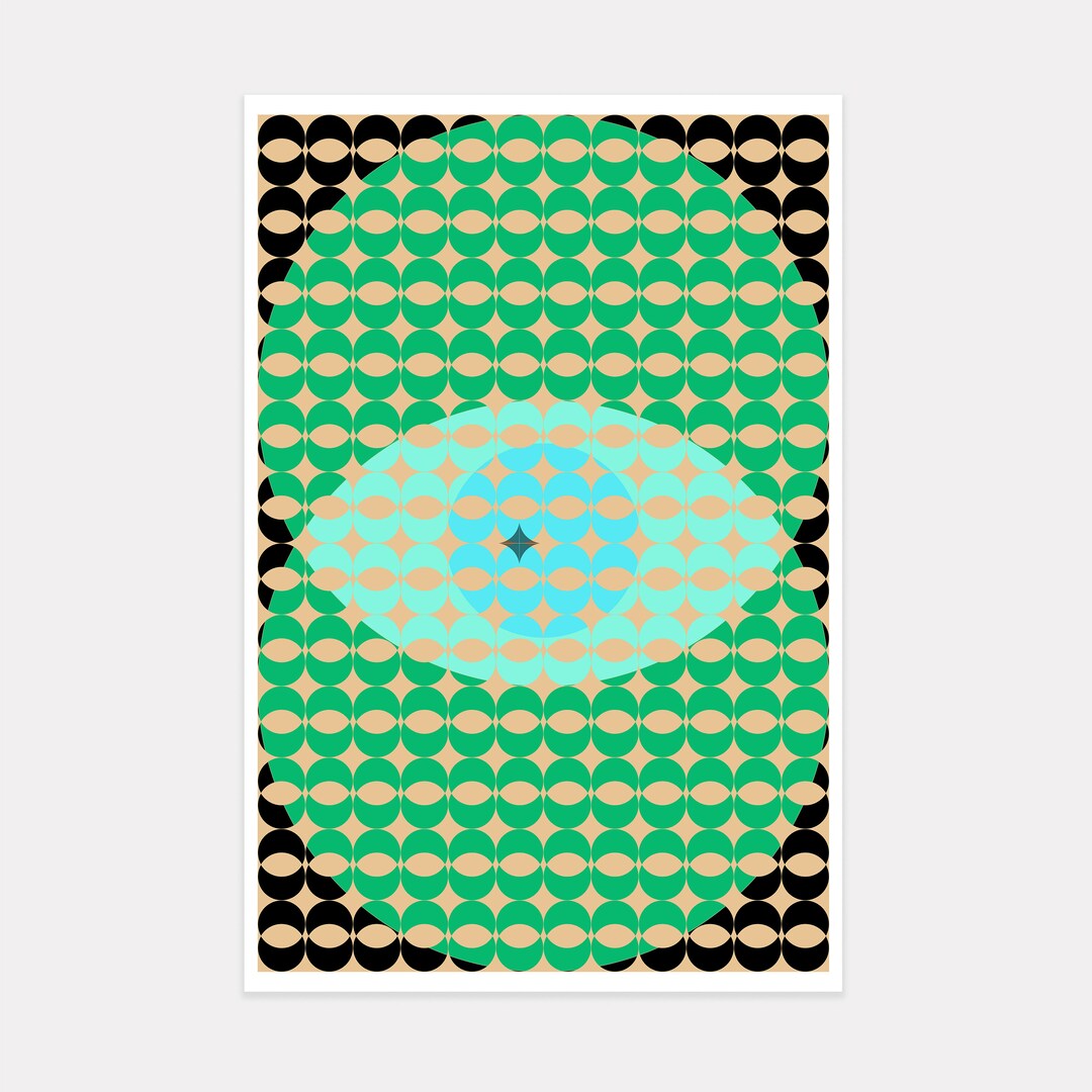 PATTERN 4 giclée Fine Art Print Geometric Design 11x14 12x16 12x18 ...
