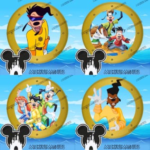 Mickeys Magnets Een Goofy Movie-set - Etsy