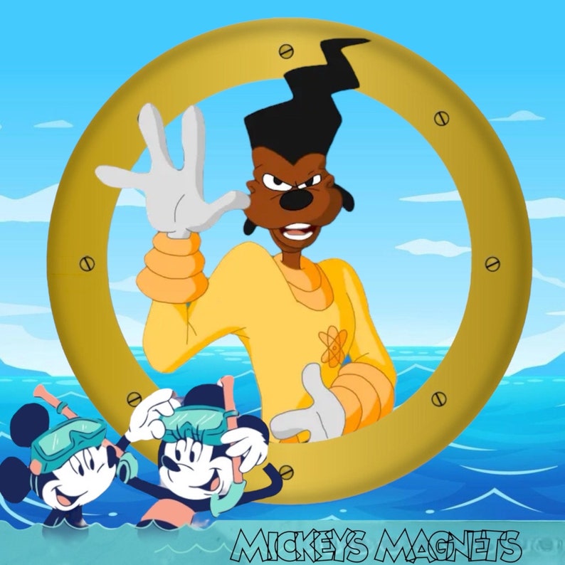 Mickeys Magnets Een Goofy Movie-set - Etsy