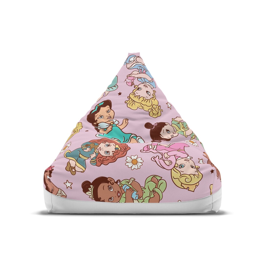 Baby Disney Princess Bean Bag Chair Cover - Etsy
