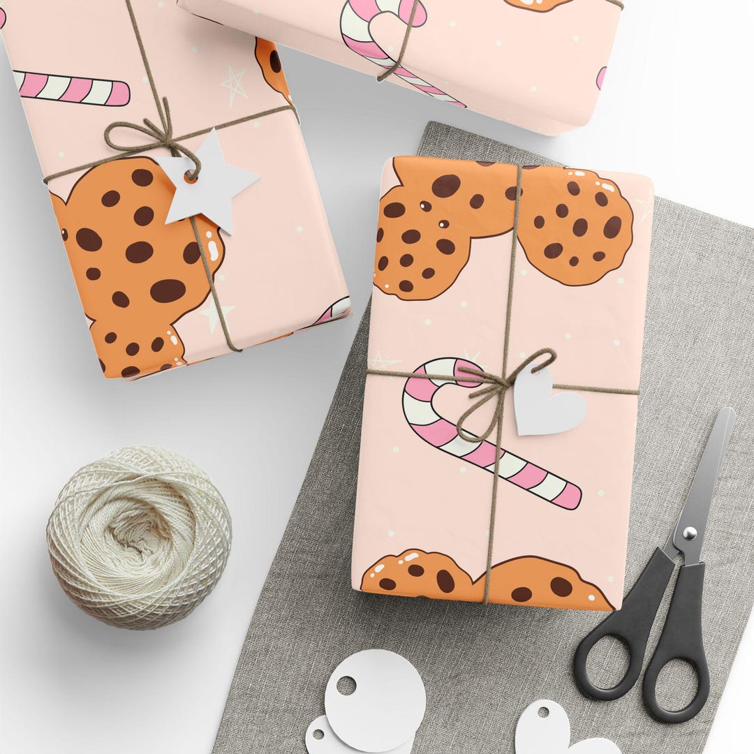 Disney Mickey Mouse Chocolate Chip Cookie Wrapping Paper, Gift Wrap ...