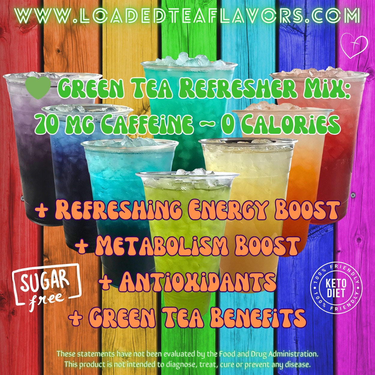 Energy Loaded Tea Packs YOU PICK Variety to Go Sticks Mega Lit Boosted ...