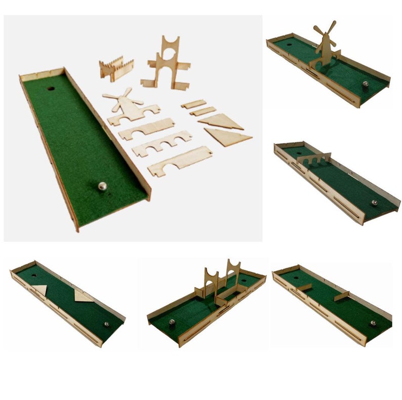 Finger Putts, Crazy Golf Game, Board Game, Table Golf, Mini Golf ...