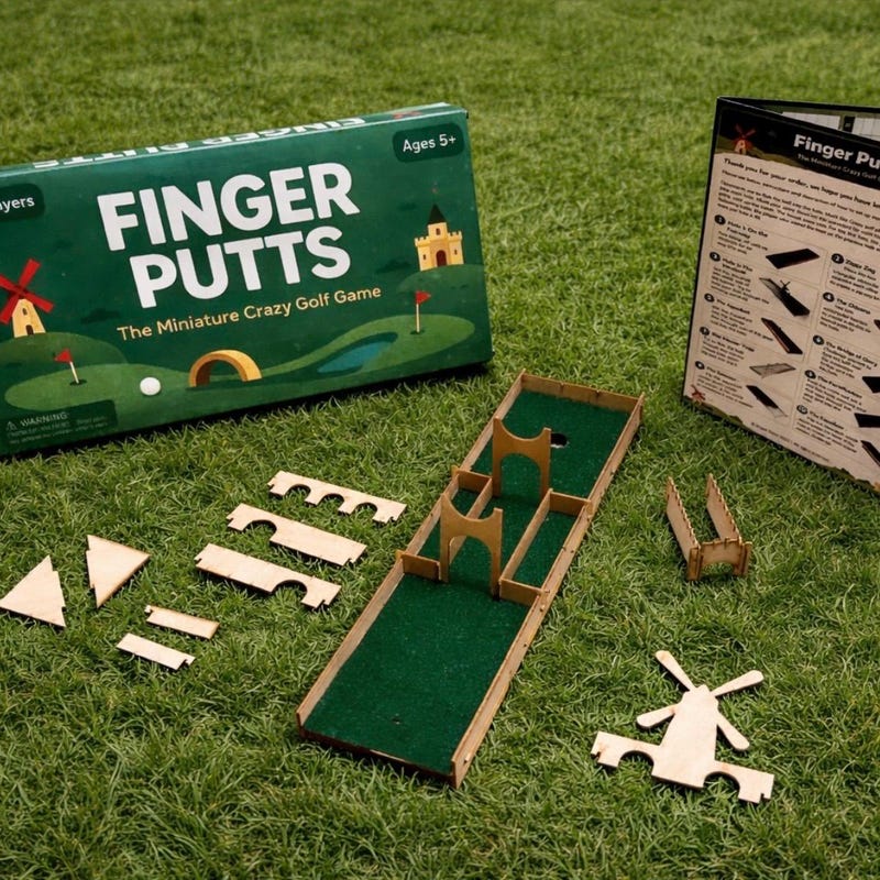 Portable Mini Golf - Etsy