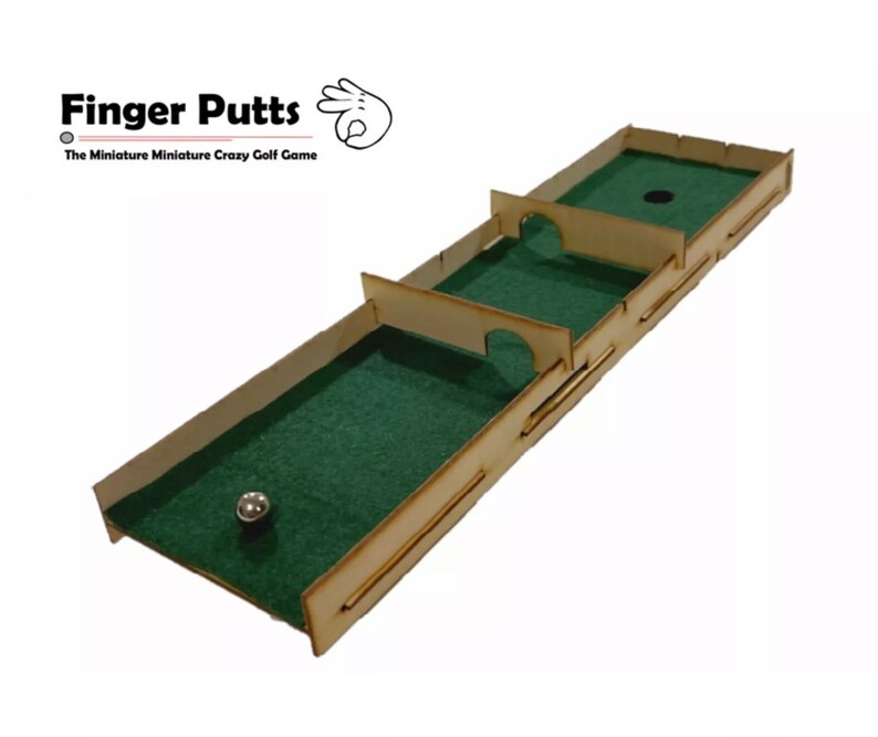 Finger Putts, Crazy Golf Game, Board Game, Table Golf, Mini Golf ...