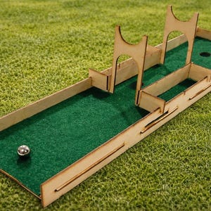 Finger Putts, Build Your Own 10 Hole Minature Crazy Golf Course ...