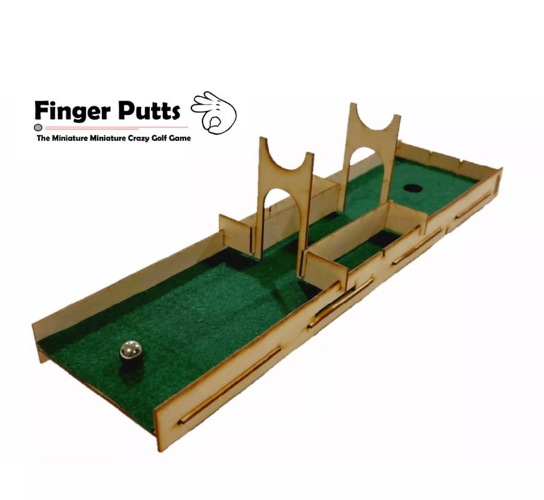 Finger Putts, Crazy Golf Game, Board Game, Table Golf, Mini Golf ...